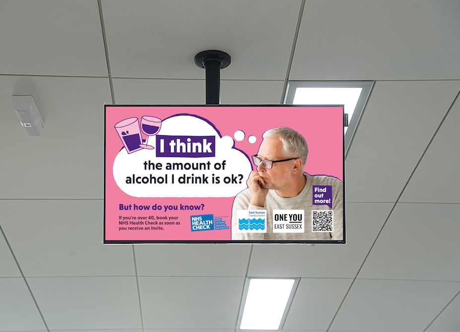 Promoting health Checks to the over 40’s in East Sussex :: Social Change